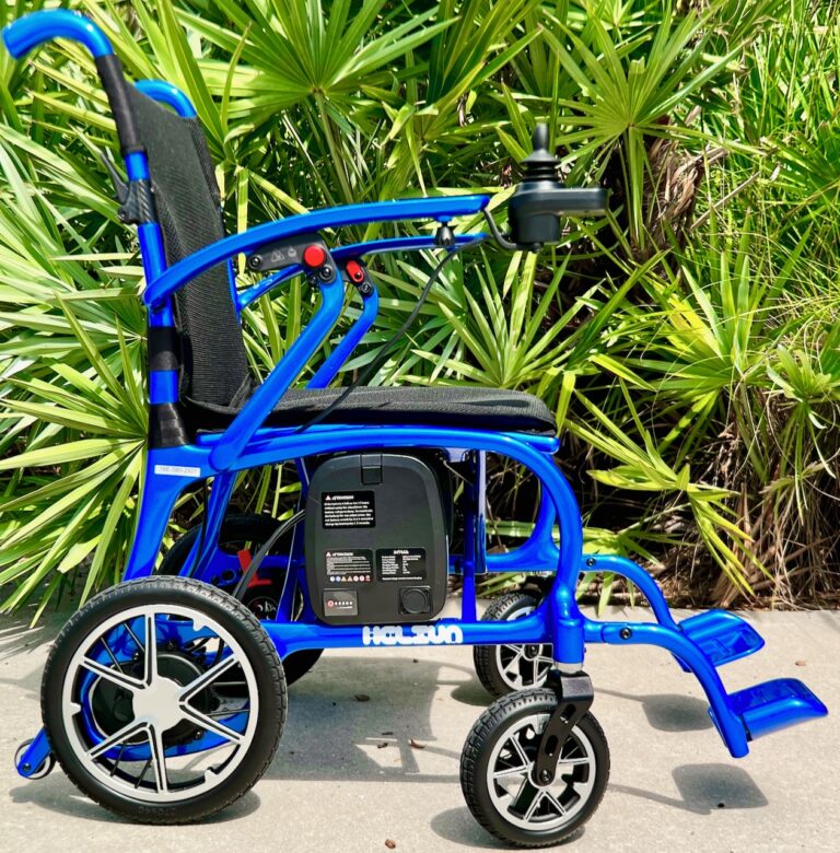 NEW 26lbs Helium Carbon Fiber Foldable Power Wheelchair – Quick N ...