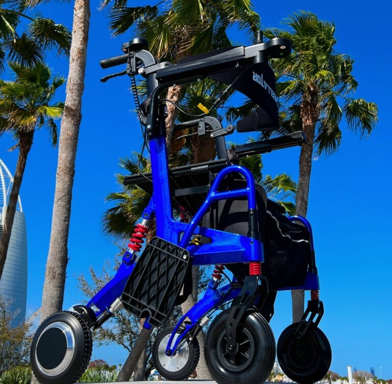 Wheellator XL – Holds Up to 400 Lbs Motorized Walker / Wheelchair ...